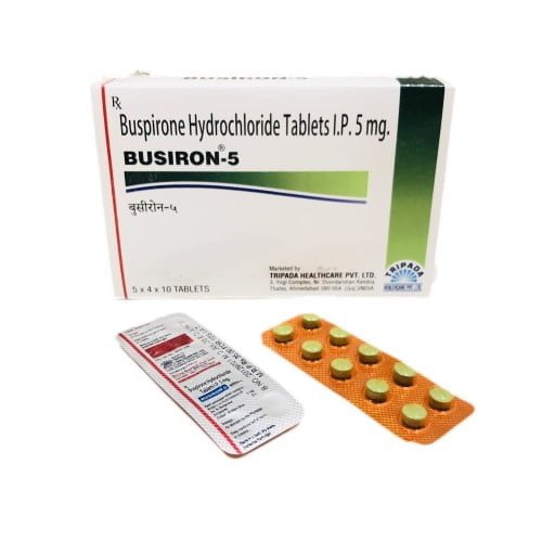 BUSPAR 5MG BISPIRONE - Best Anxiety med online - Buy Etizolam